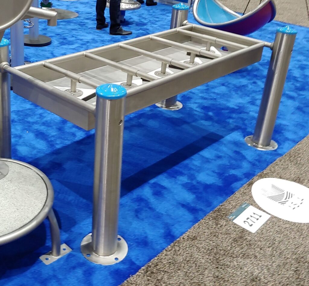 Water Swirl Table (Discounted Trade show model) - Goric Marketing Group USA, Inc.